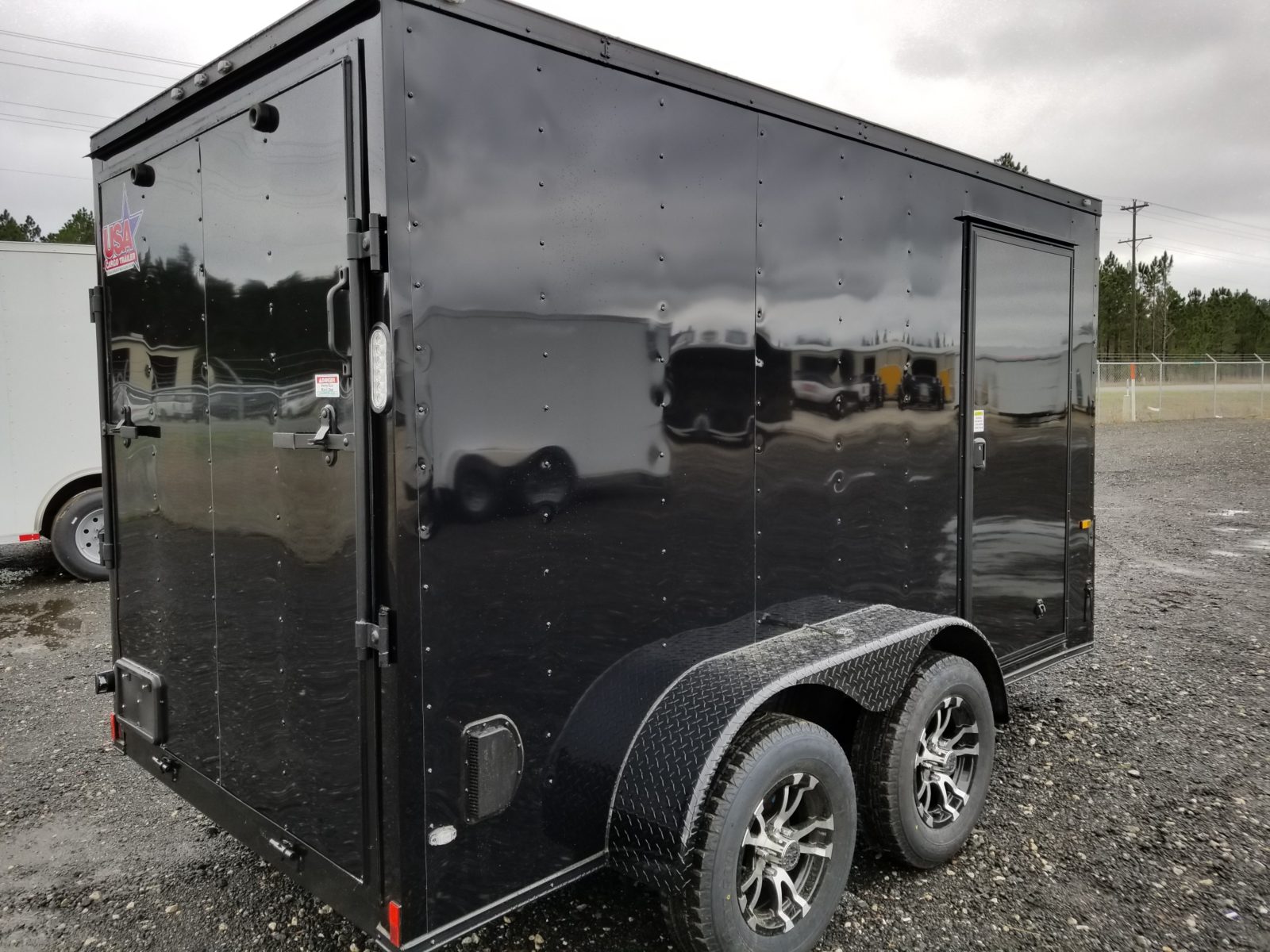 Enclosed Cargo Trailer 6x12 Blackout ad 50 USA Cargo Trailer Enclosed Cargo Trailer 6x12 Blackout ad 50 USA Cargo Trailer