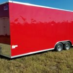 Red 8.5x20 Enclosed Trailer With Extra Height. (ad 860) - USA Cargo Trailer