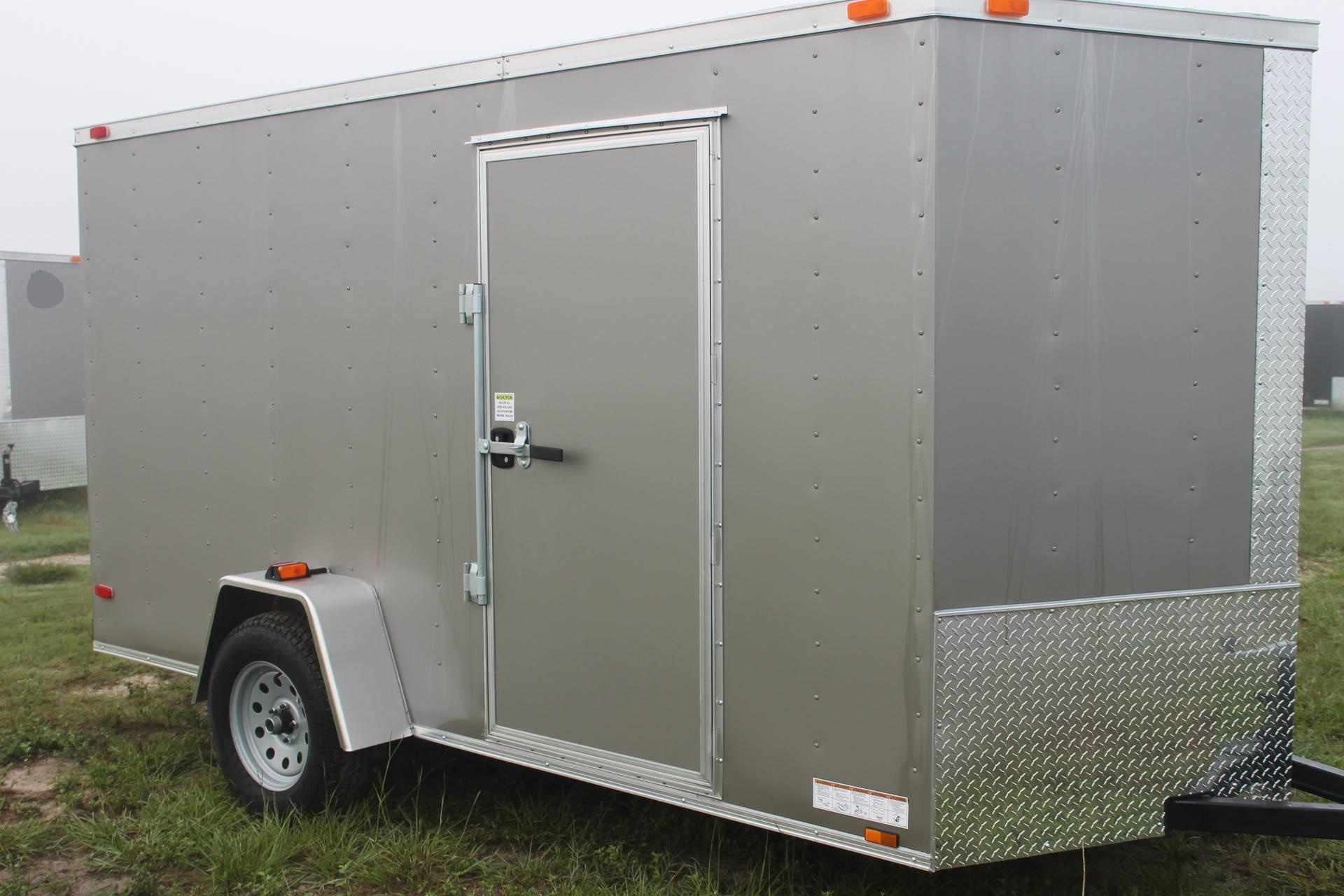 6x12 Pewter - Buy USA Cargo Trailers! (ad 600) - USA Cargo Trailer